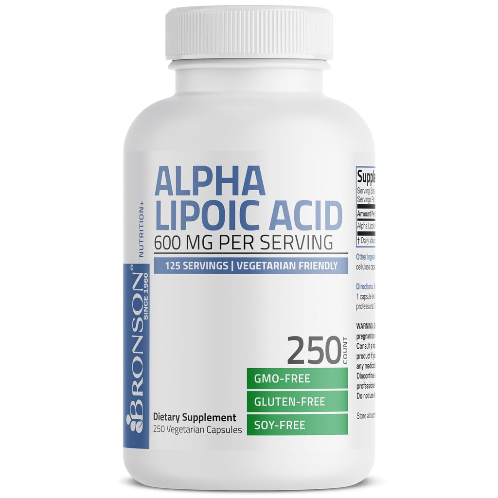 antioxidant support with alpha lipoic acid