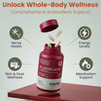 antioxidant support with alpha lipoic acid