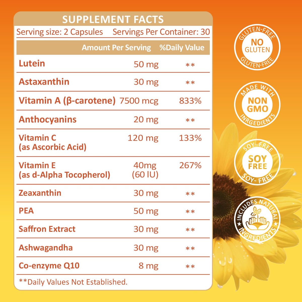 antioxidant support with astaxanthin