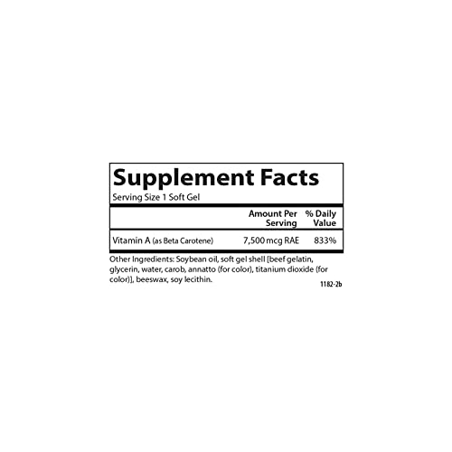 antioxidant support with beta carotene