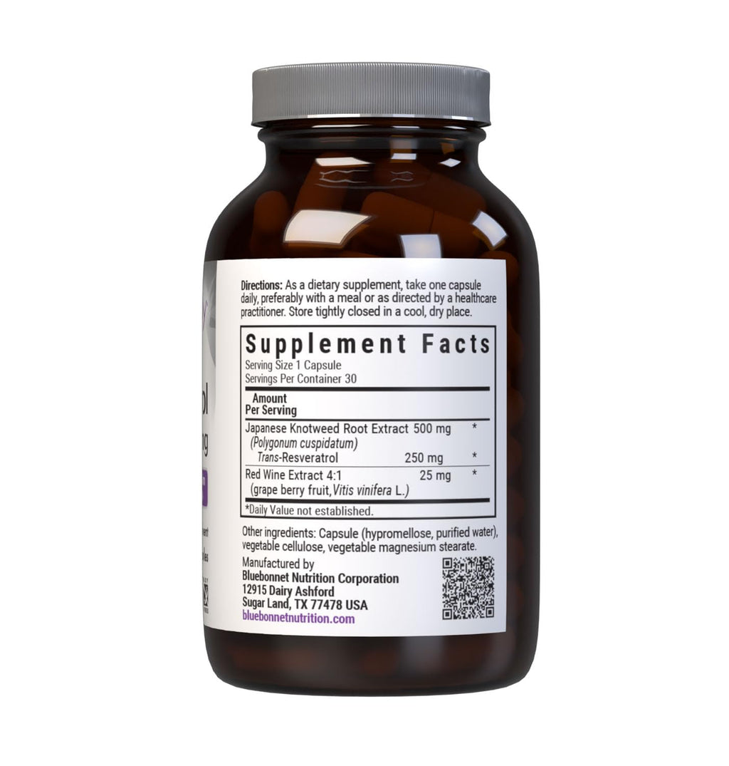 Antioxidant support with Bluebonnet Resveratrol