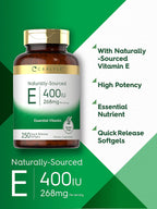 Antioxidant support with Carlyle Vitamin E
