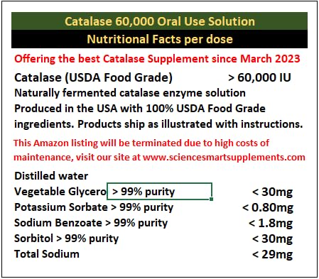 antioxidant support with catalase vitamins