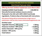 antioxidant support with catalase vitamins