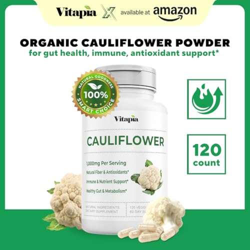 antioxidant support with cauliflower powder