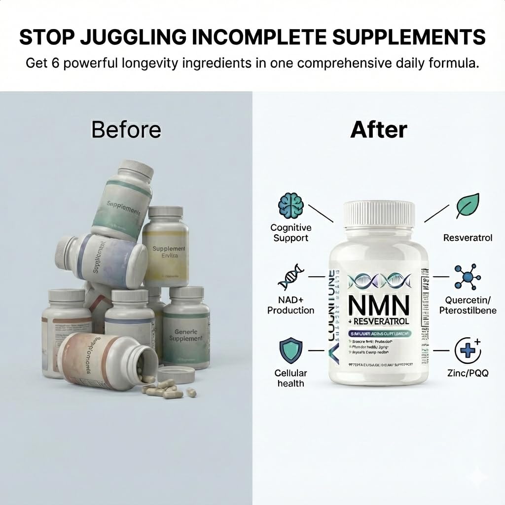 Antioxidant support with CogniTune NMN