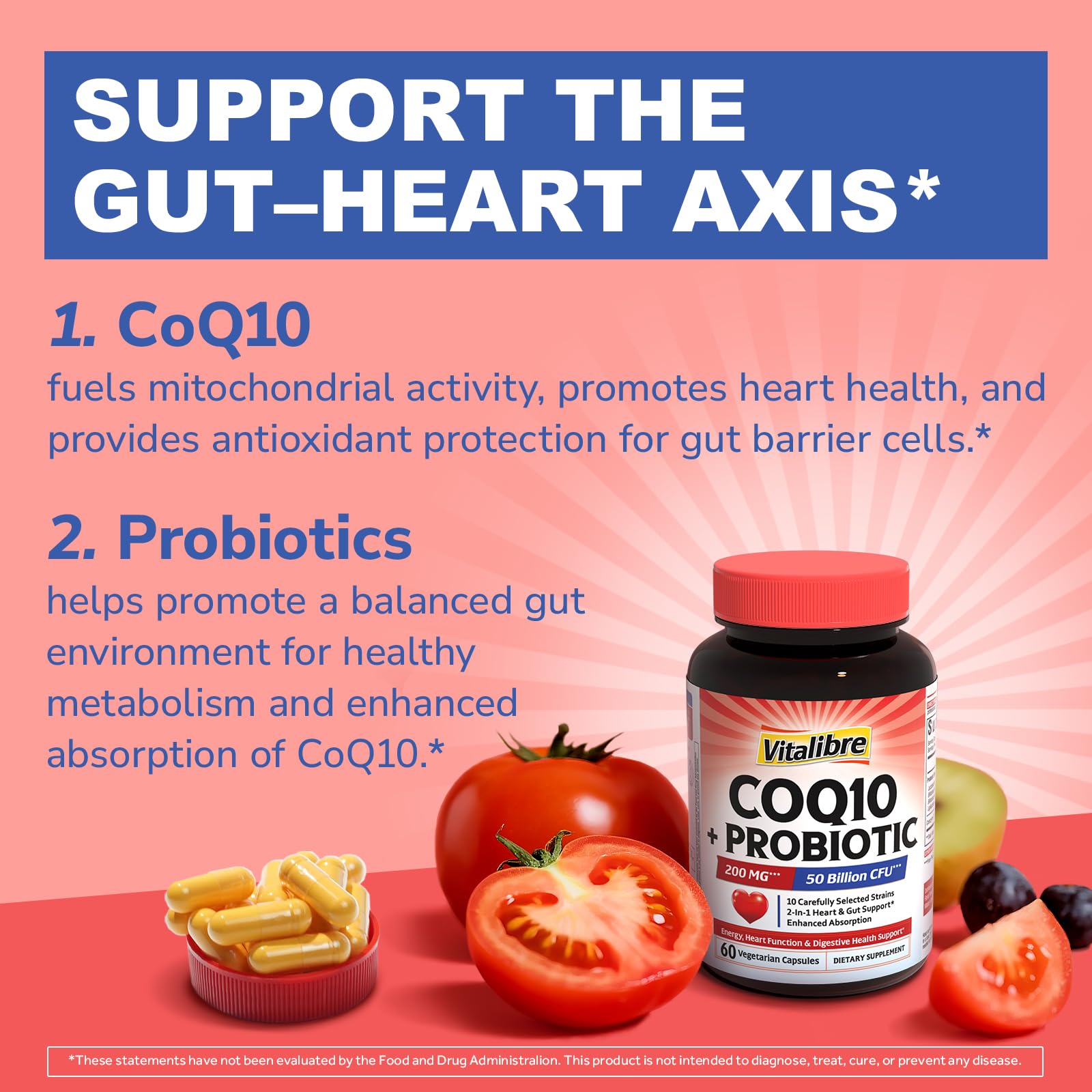 antioxidant support with CoQ10
