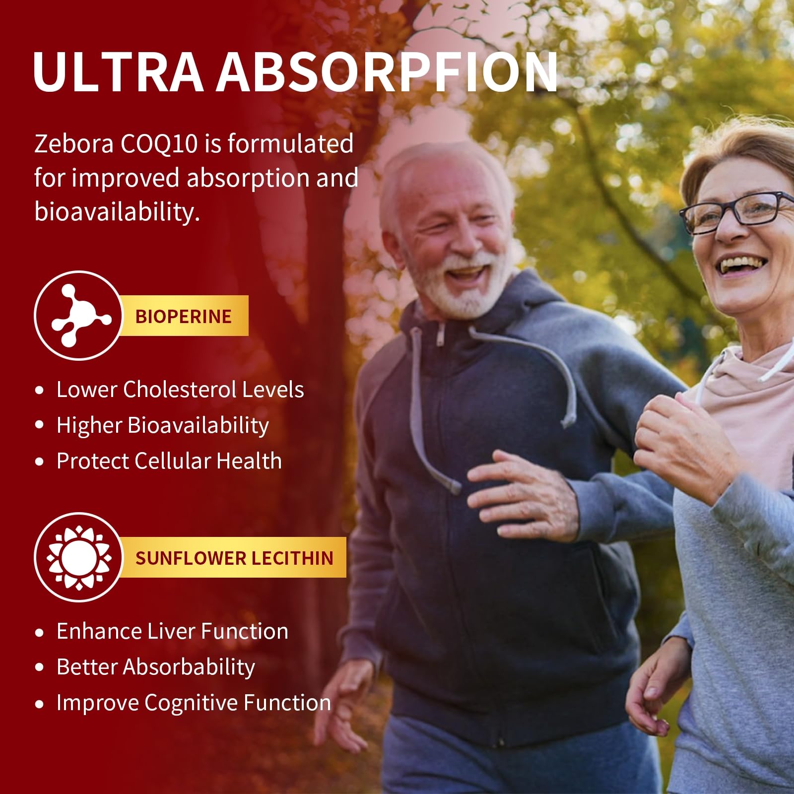 antioxidant support with CoQ10