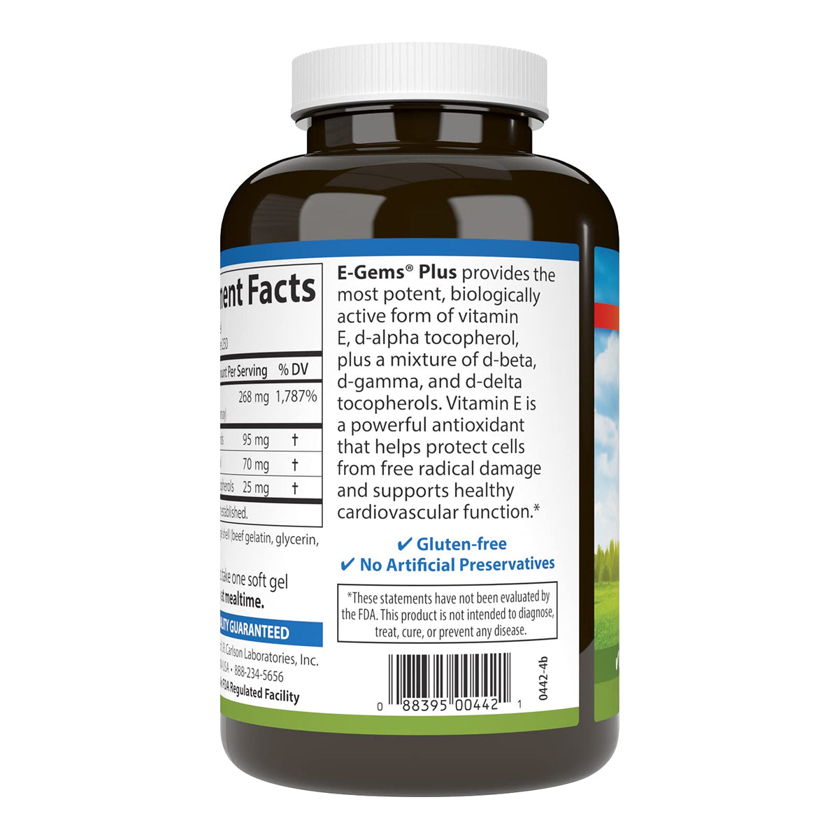 Antioxidant support with E-Gems