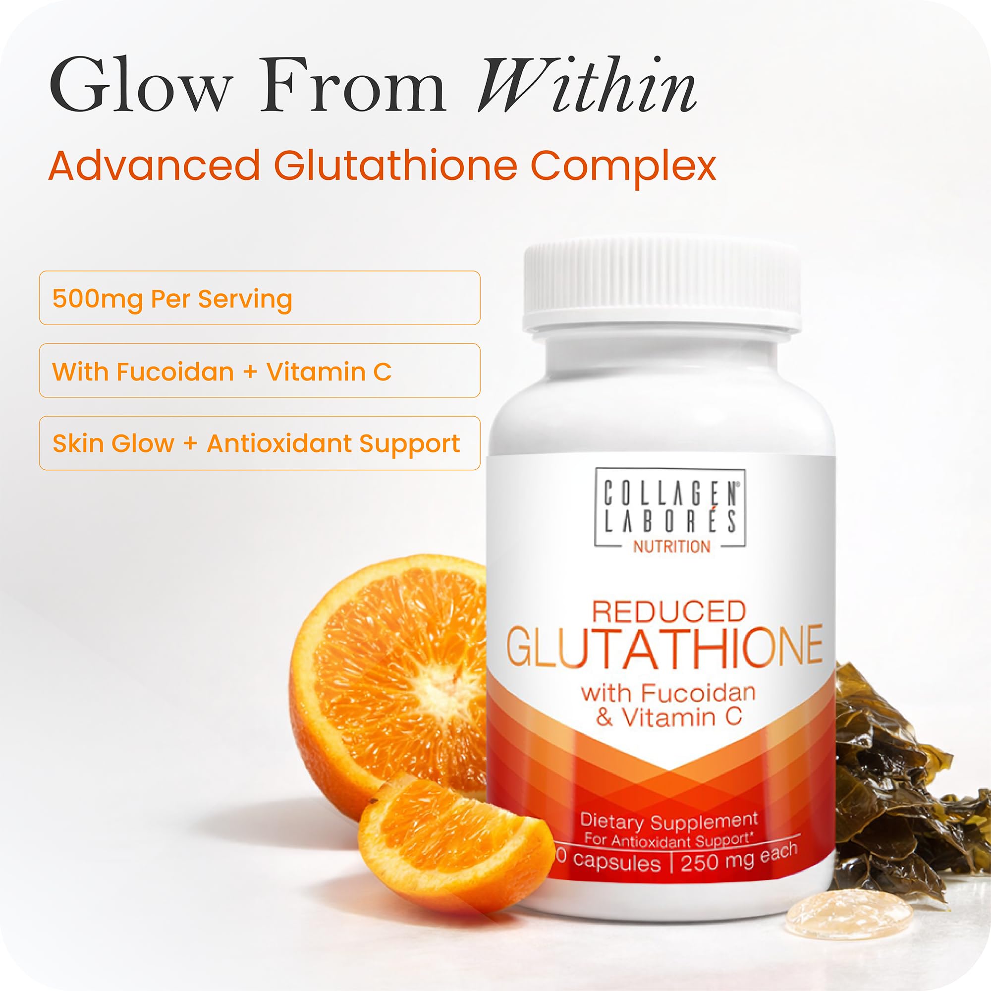 Antioxidant support with Fucoidan