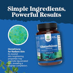 Antioxidant support with glutathione capsules