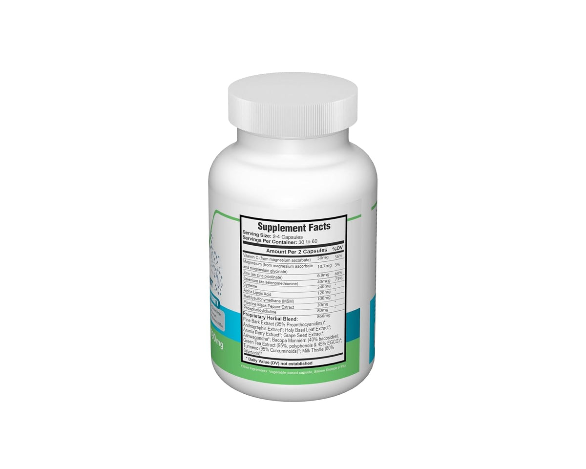 Antioxidant support with glutathione