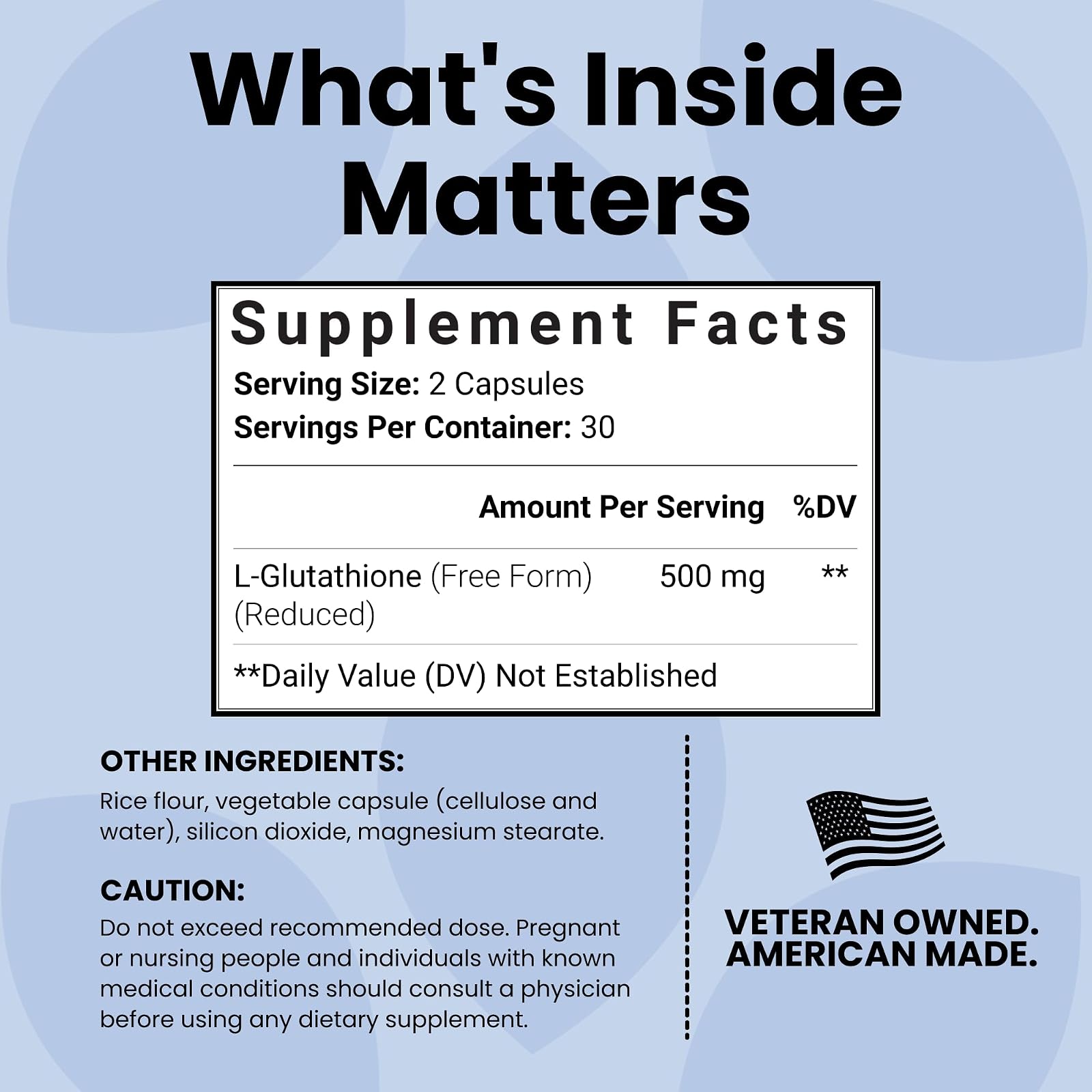 antioxidant support with glutathione