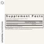 antioxidant support with glutathione