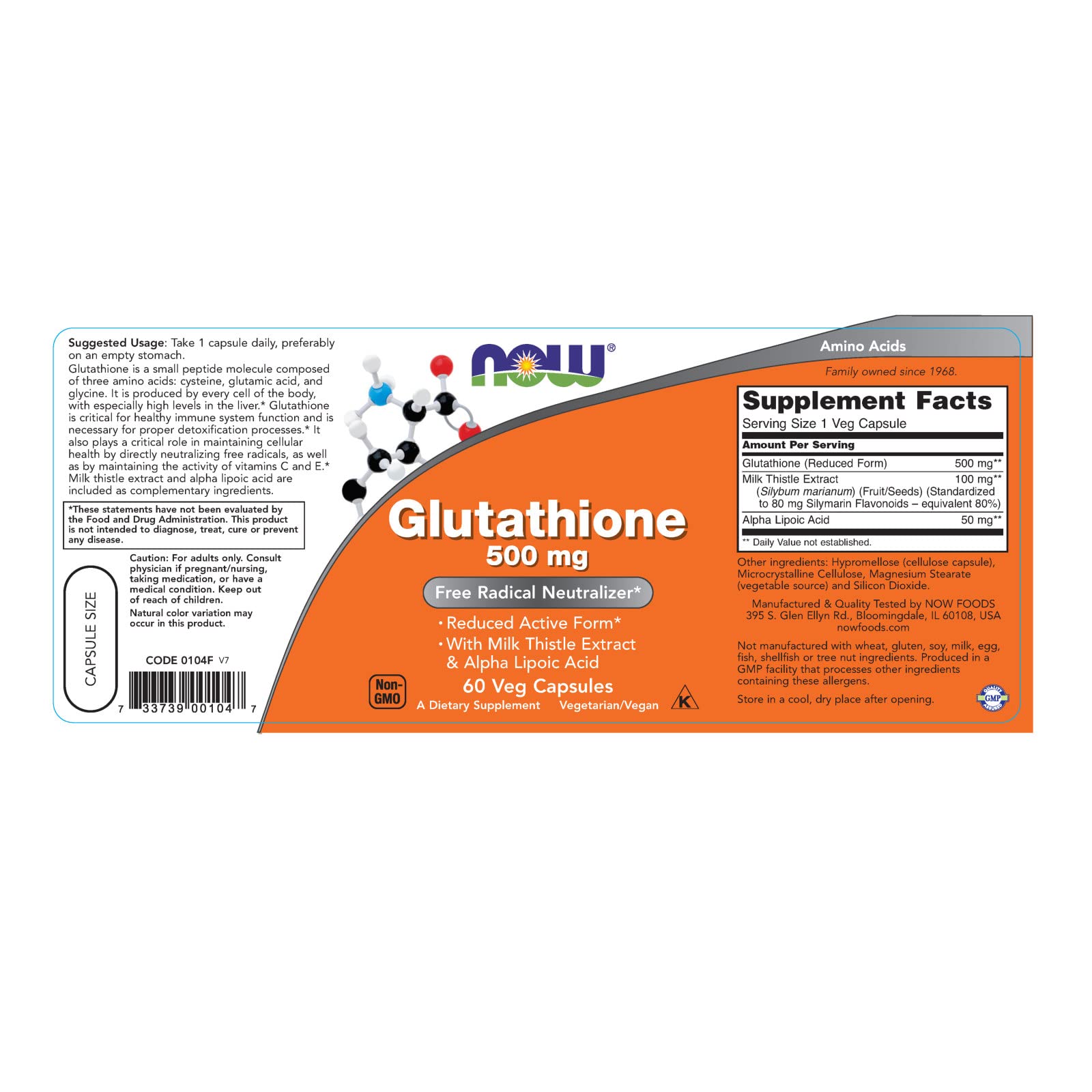 antioxidant support with glutathione