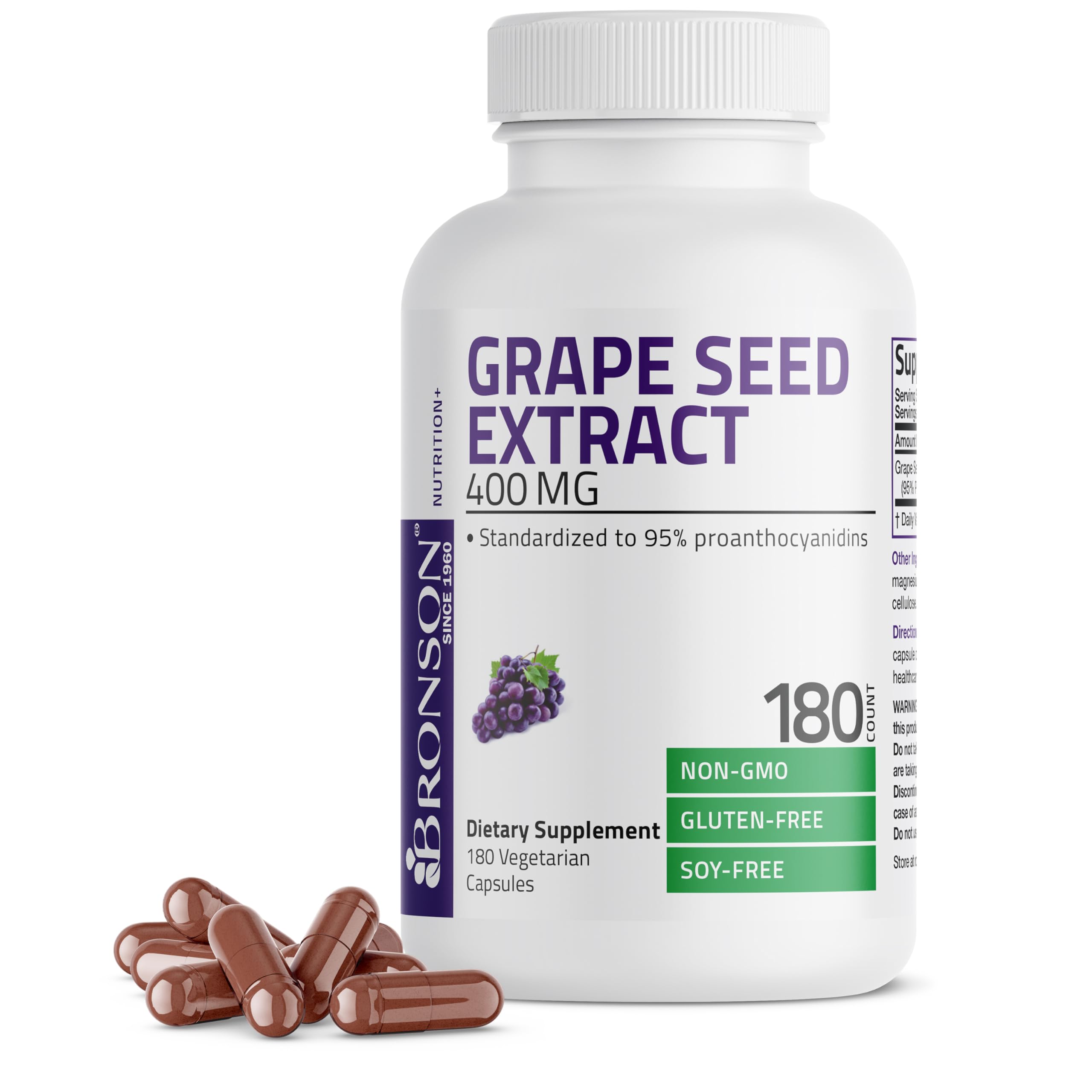 antioxidant support with grape seed extract
