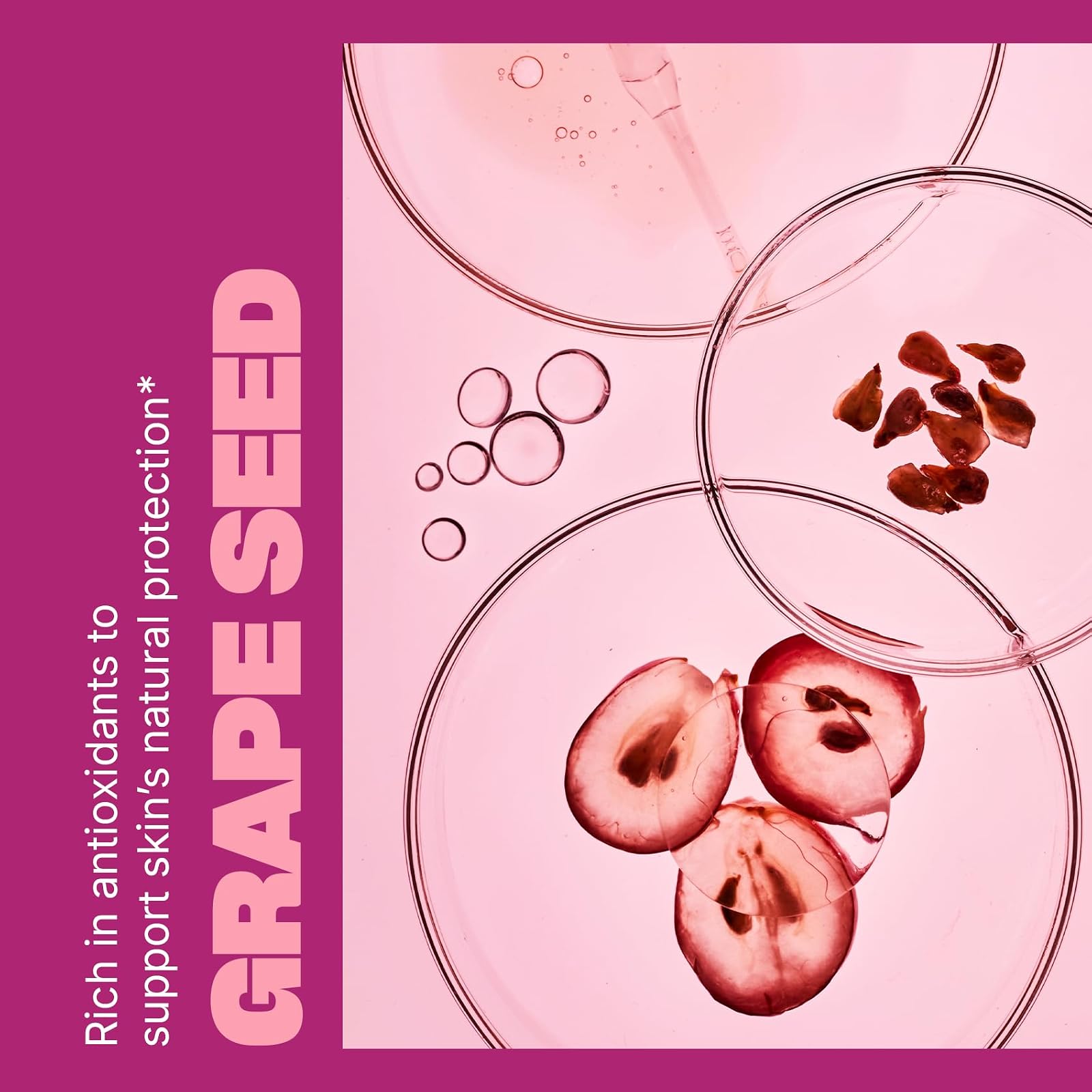 antioxidant support with grape seed