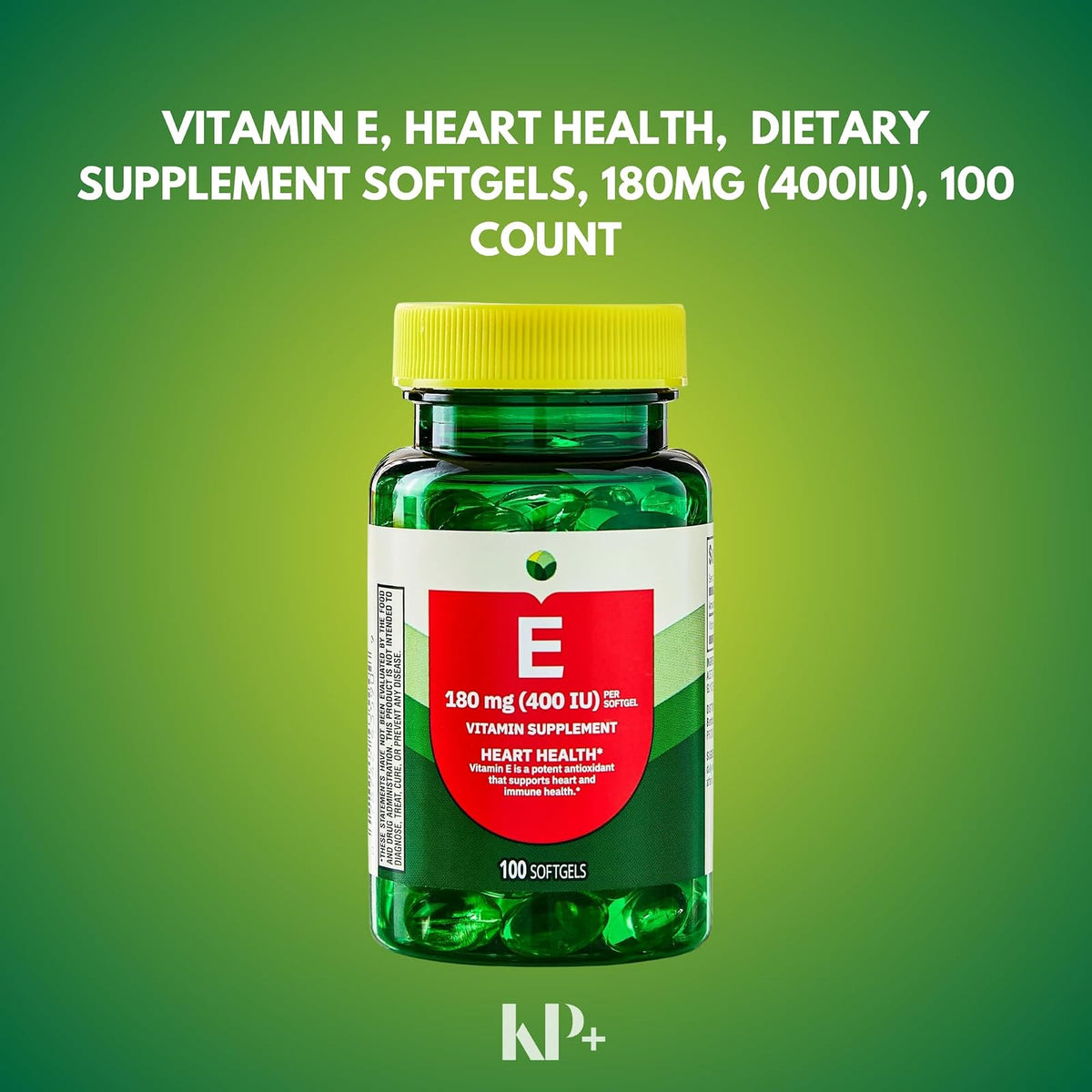 Antioxidant support with KP+ Vitamin E