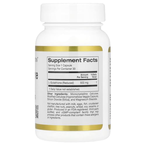 antioxidant support with L-Glutathione