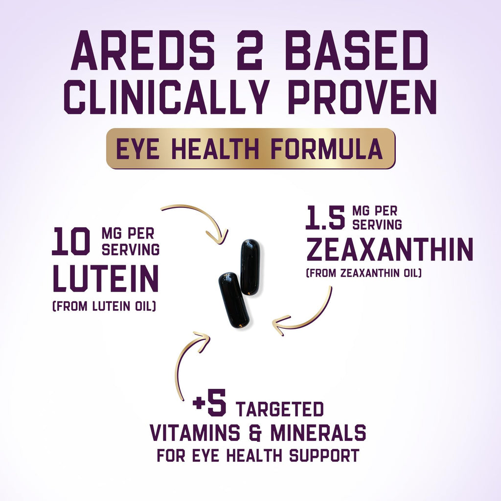 Antioxidant support with lutein and zeaxanthin