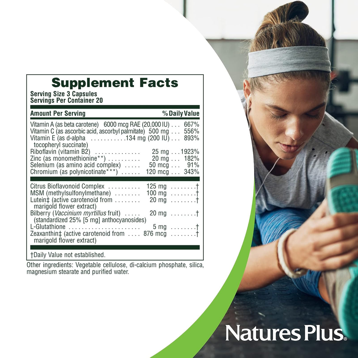 Antioxidant support with Lutein