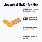 Antioxidant support with NAD+ capsules