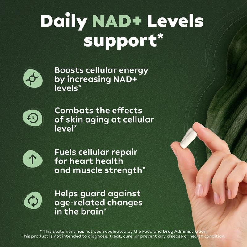 Antioxidant support with NAD+ formula