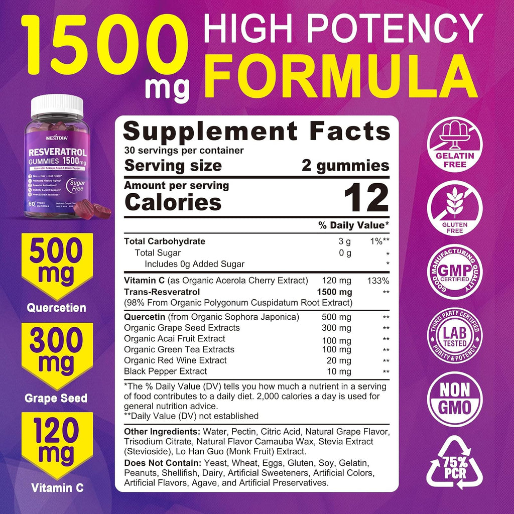 Antioxidant support with NAD+ gummies