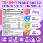 Antioxidant support with NAD+ gummies