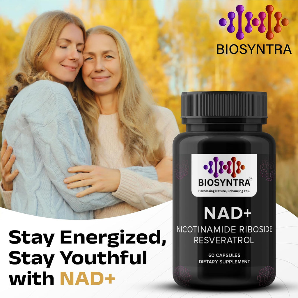 Antioxidant support with NAD+ supplement