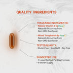 Antioxidant support with Naturalis vitamin E