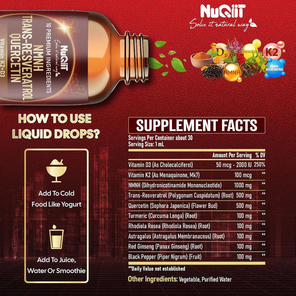antioxidant support with NUQIIT