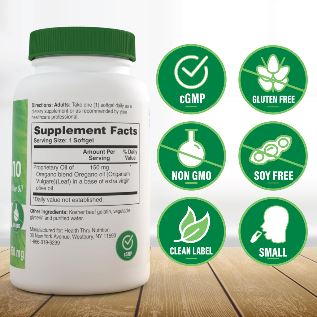 antioxidant support with oregano oil
