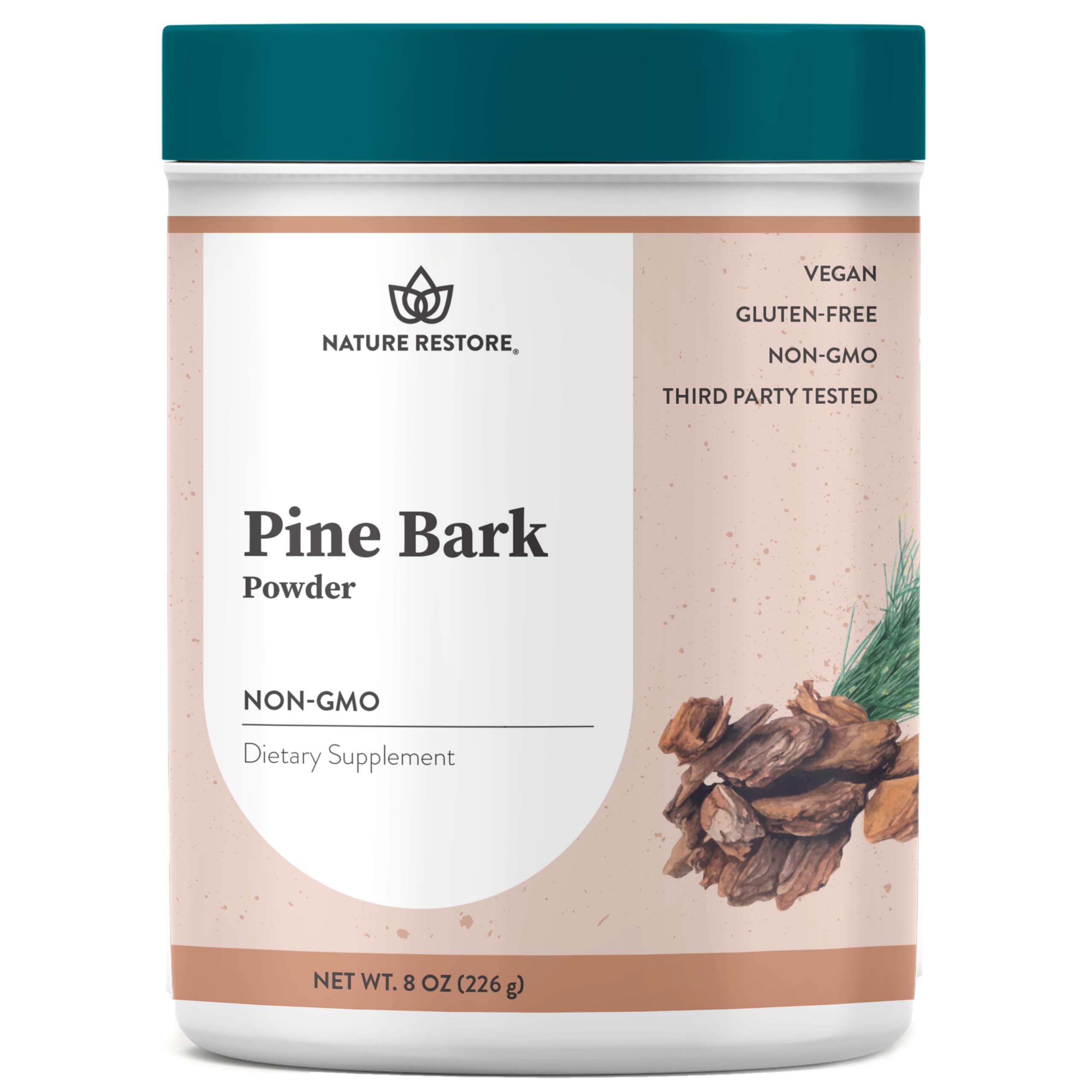 Antioxidant support with Pine Bark Powder