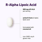 Antioxidant support with R-Alpha Lipoic Acid