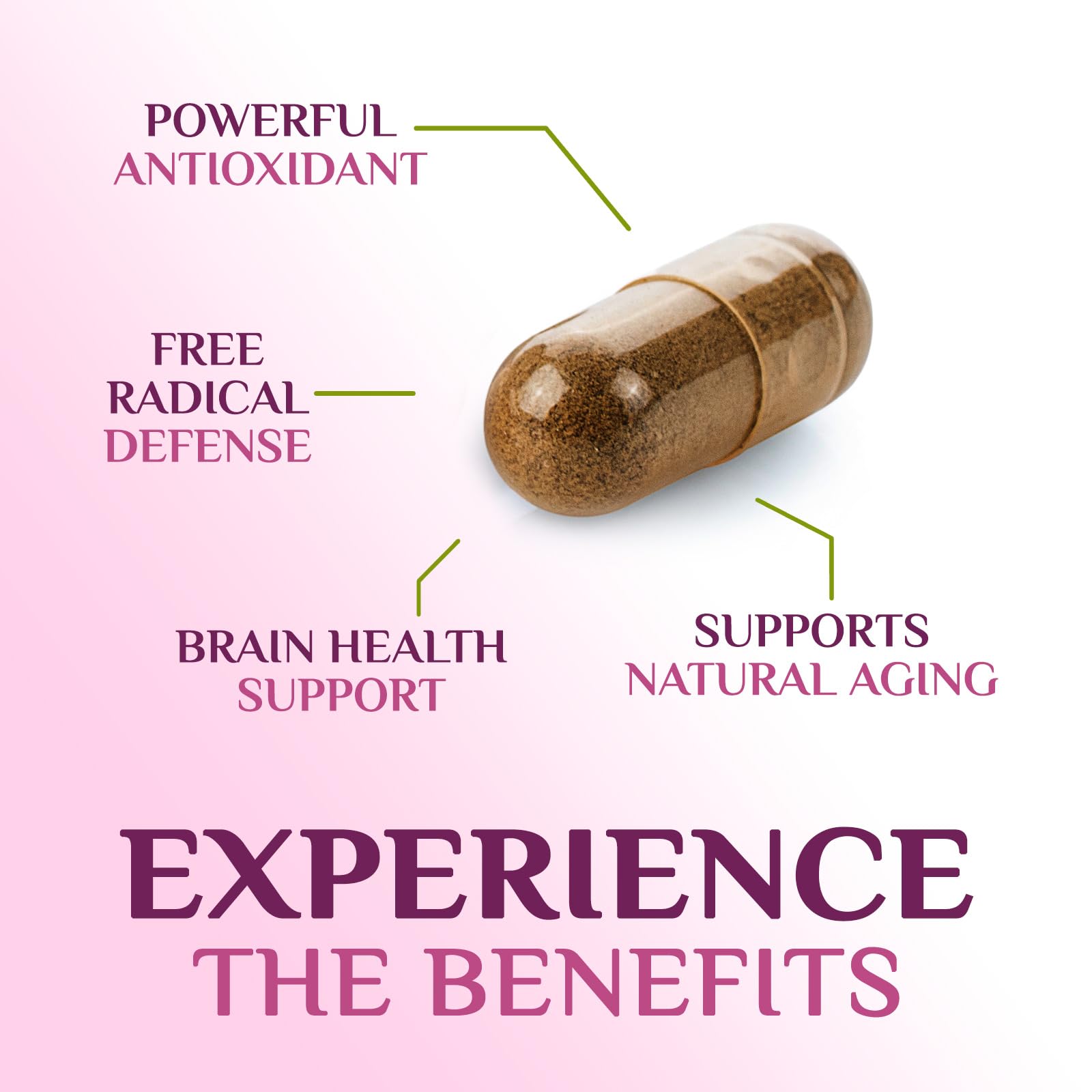 antioxidant support with resveratrol capsules