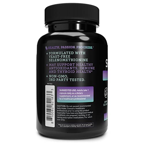 Antioxidant support with selenium capsules