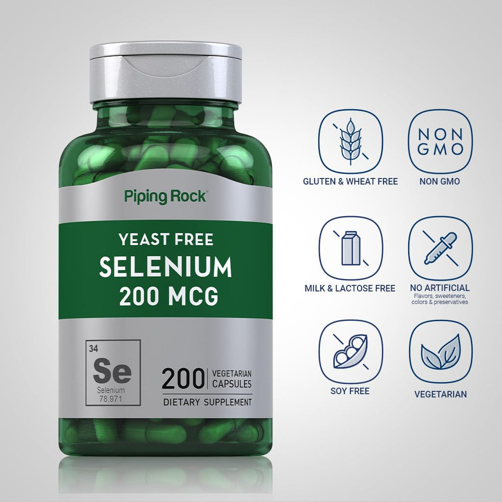 antioxidant support with selenium capsules
