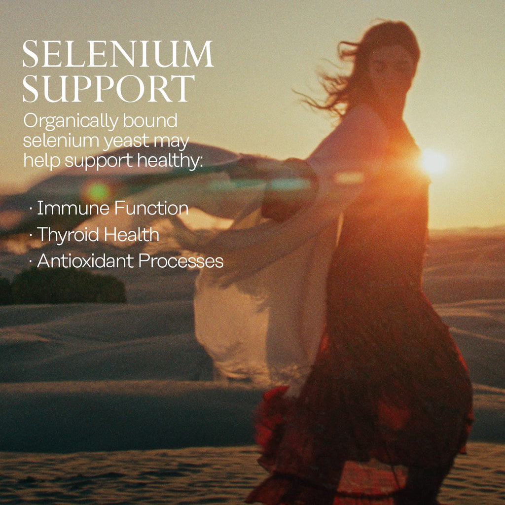 Antioxidant support with selenium