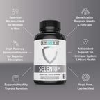 Antioxidant support with selenium