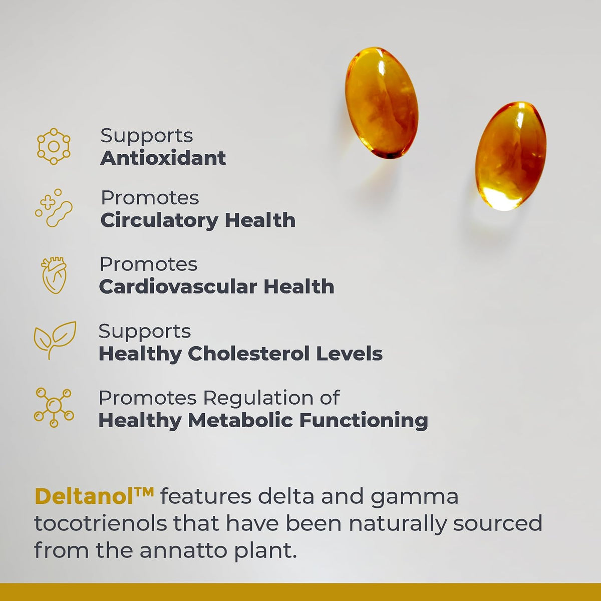 Antioxidant support with tocotrienols