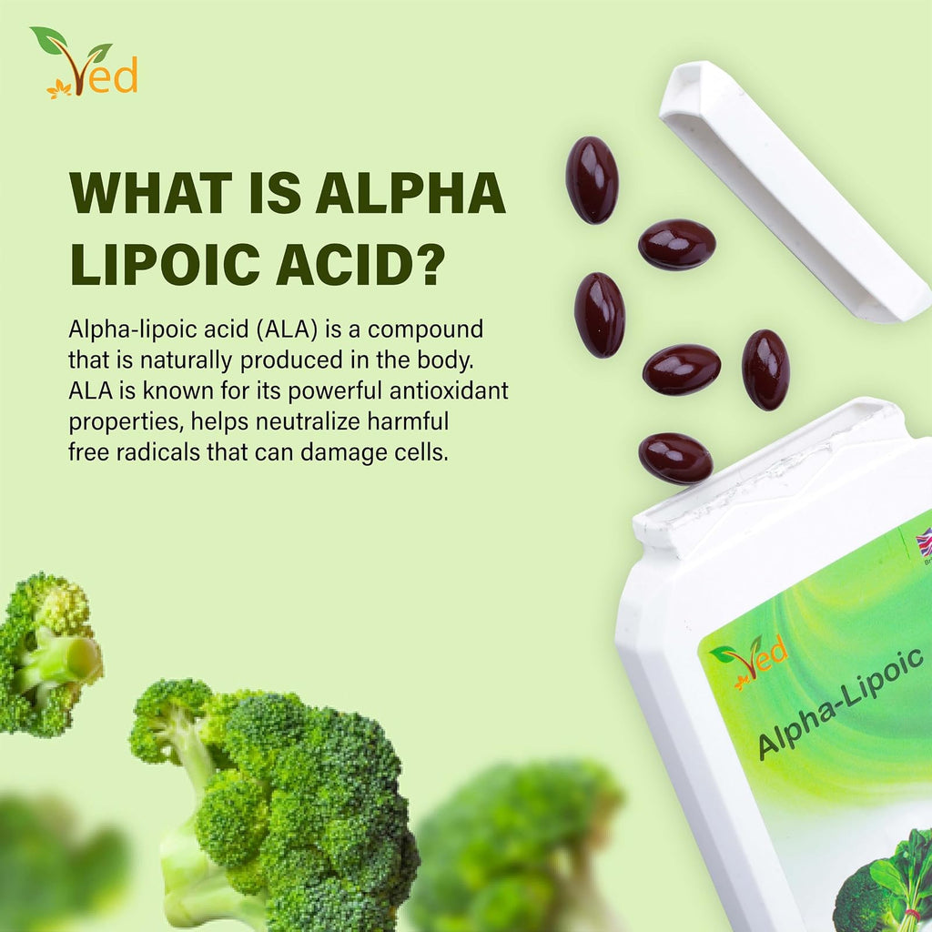 Antioxidant support with Ved Lipoic Acid