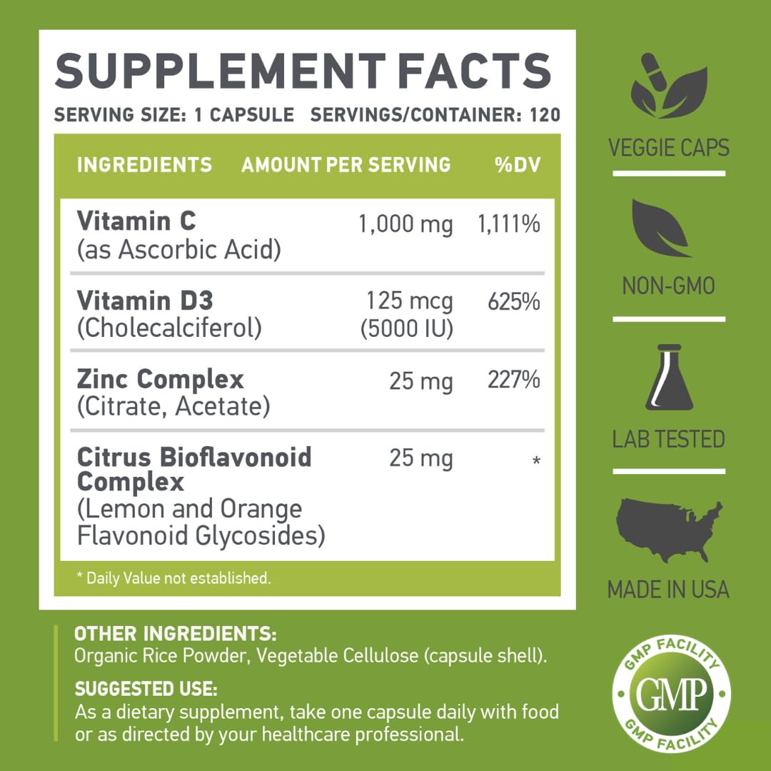 antioxidant support with Vitamin C