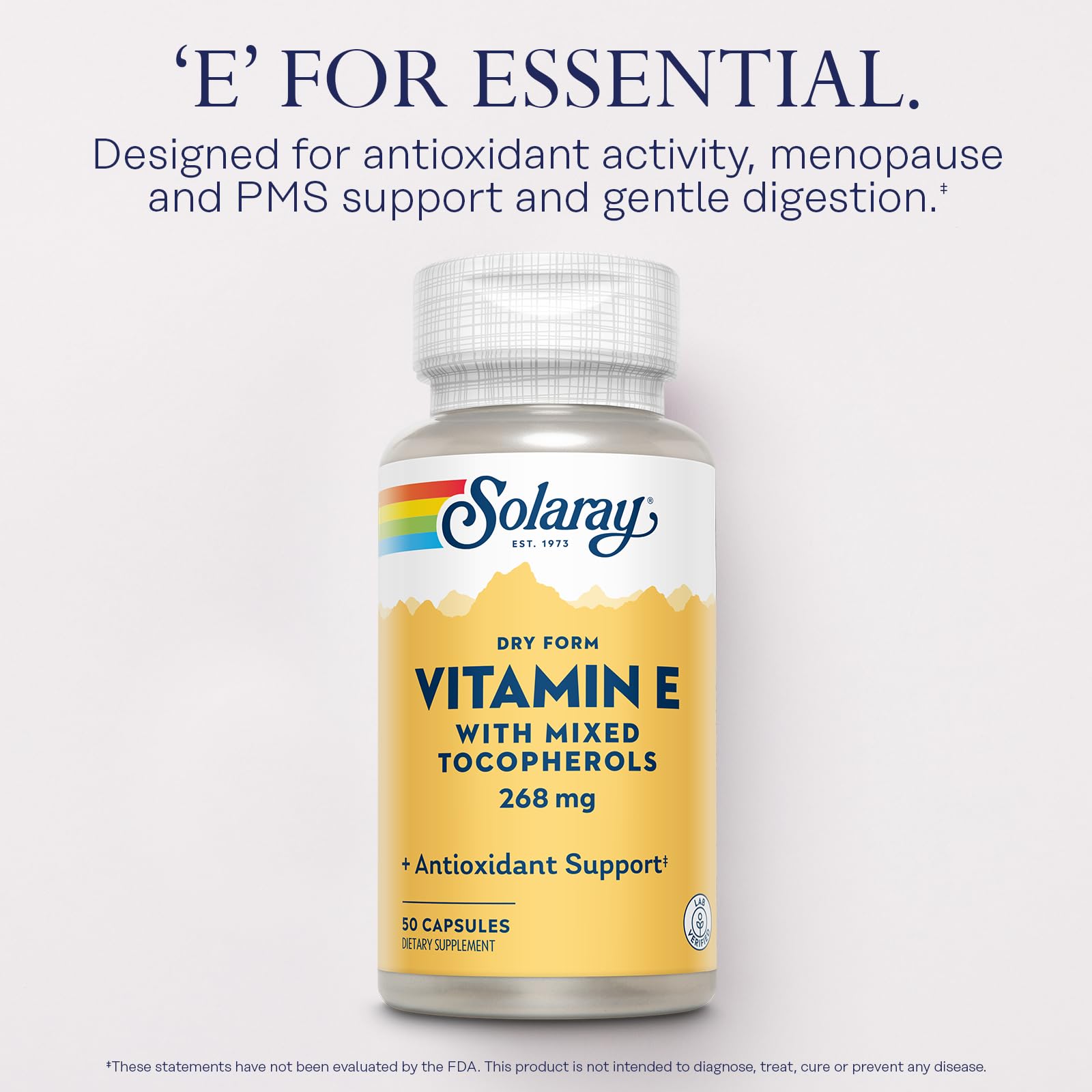 antioxidant support with vitamin E