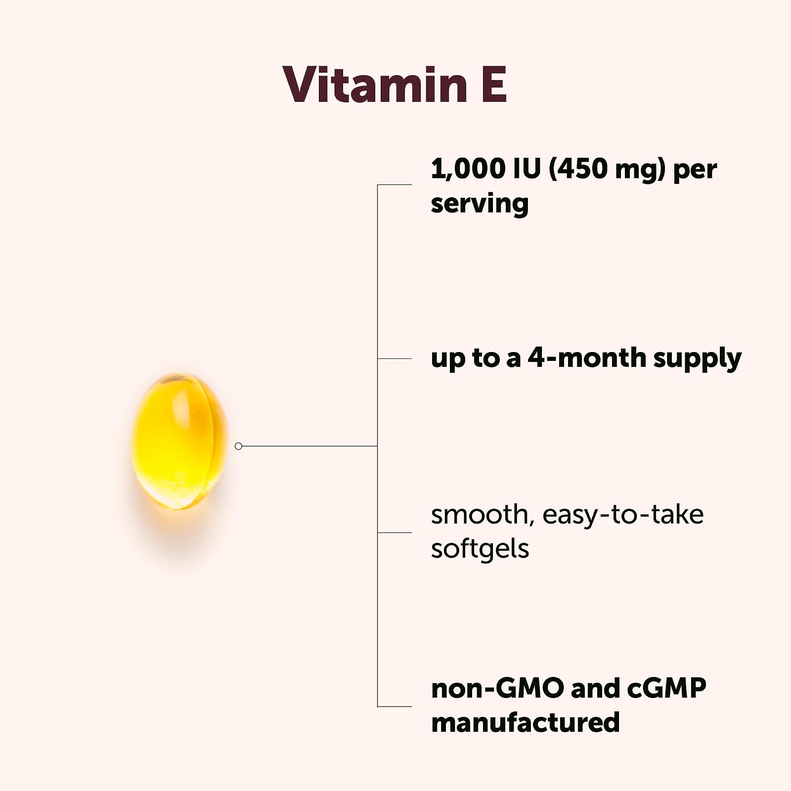 antioxidant support with vitamin e