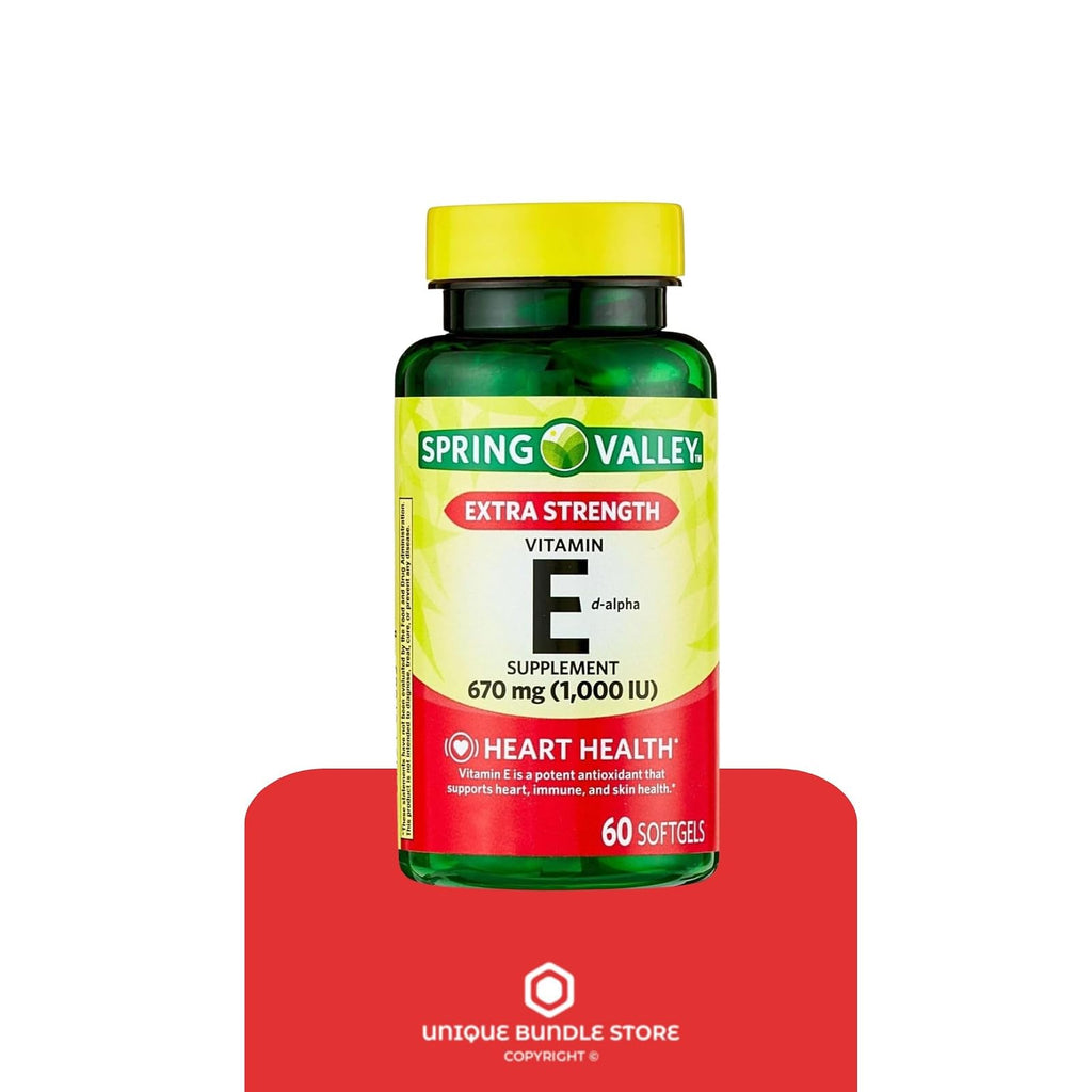 Antioxidant support with Vitamin E