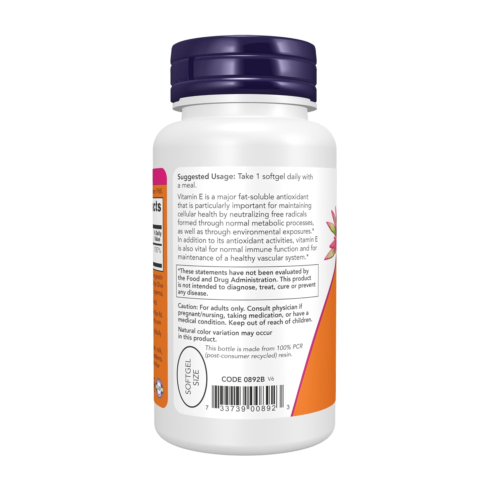 antioxidant support with vitamin E