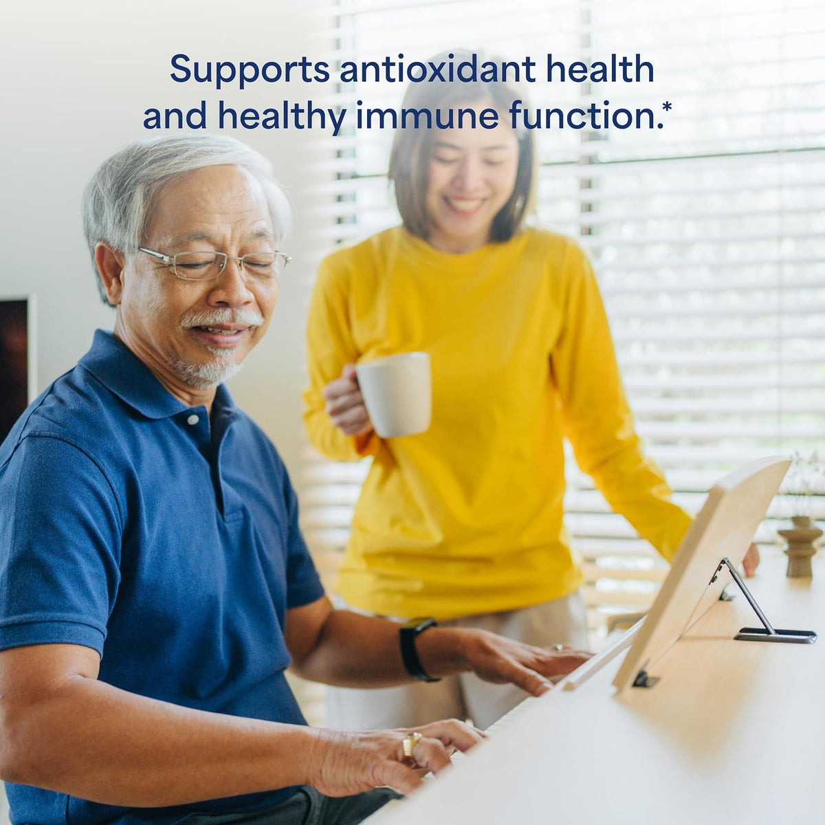antioxidant support with vitamin E
