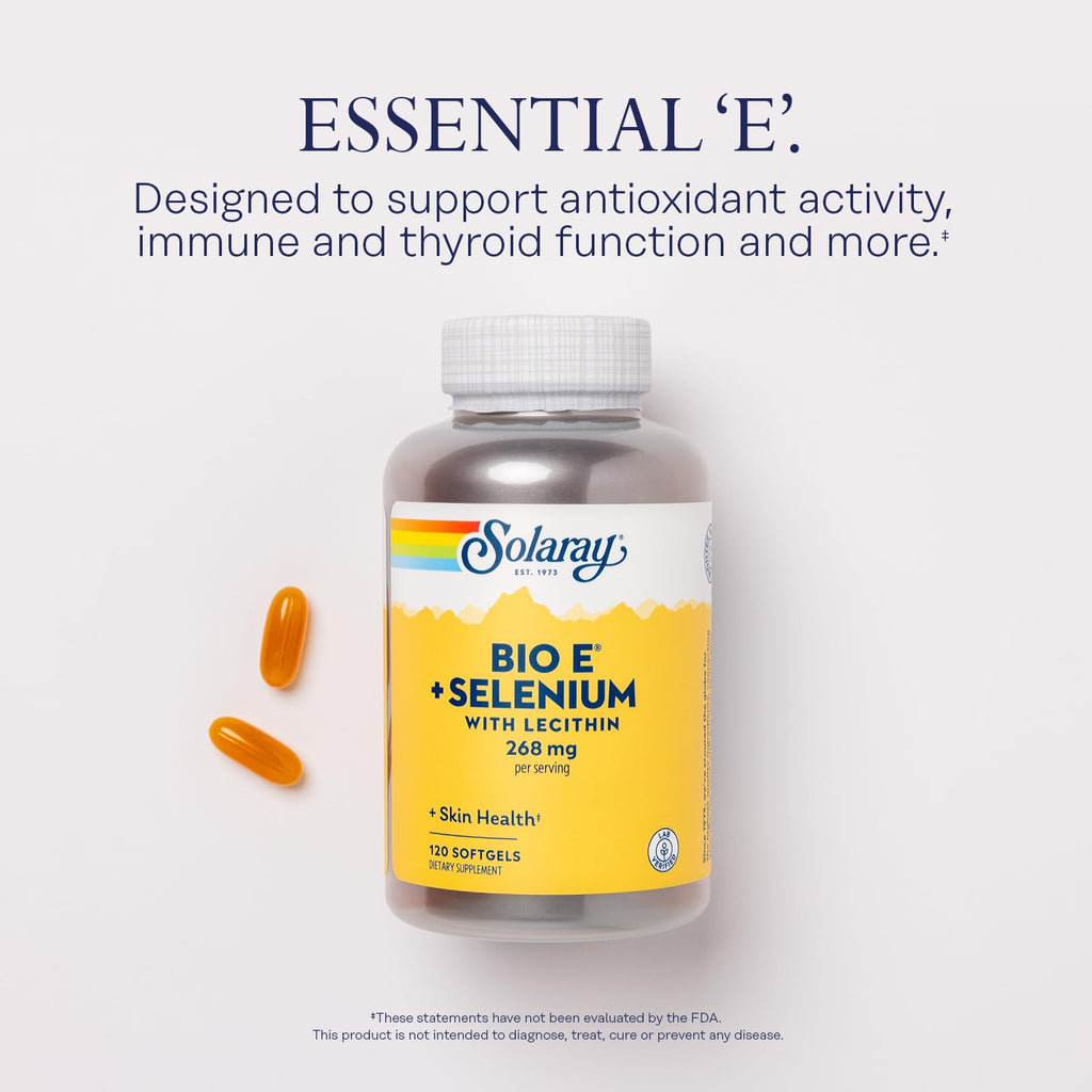 Antioxidant support with vitamin E