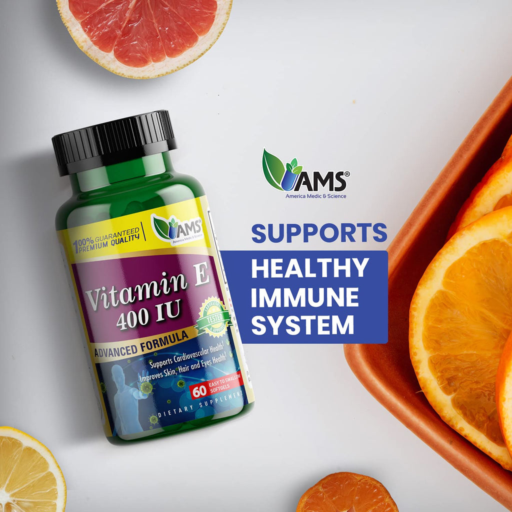Antioxidant support with Vitamin E